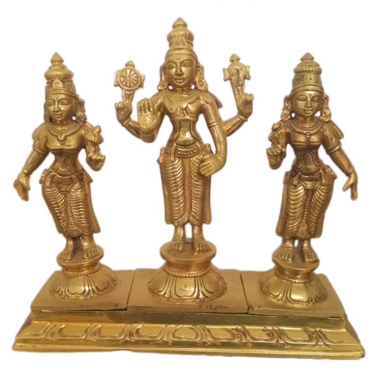 Buy Lord Perumal Set (Perumal, Sridevi & Boomadevi) | Trogons